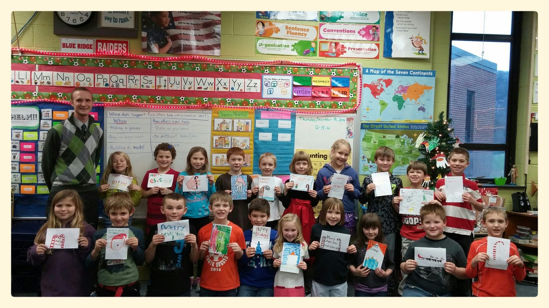 Mr. Woodruff’s Class Learning To Give For Christmas | Raider Reader ...